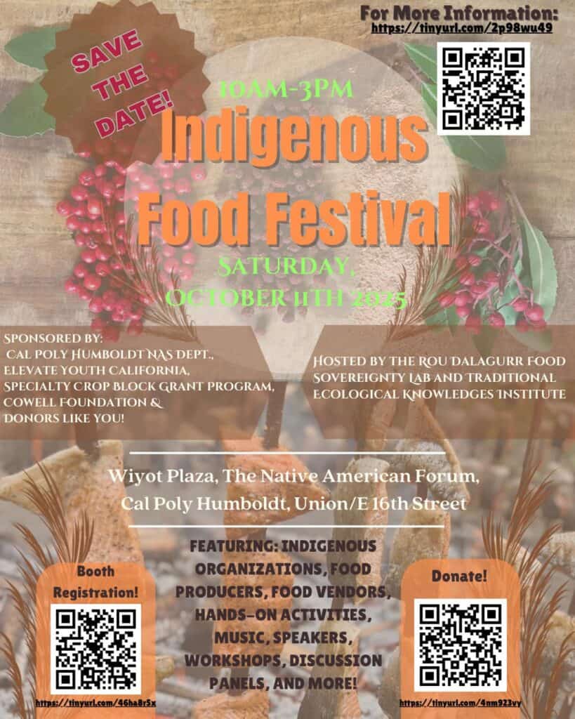 Indigenous Foods Festival – News from Native California