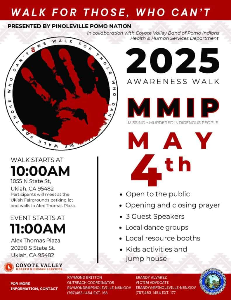 MMIP Awareness Walk – News from Native California